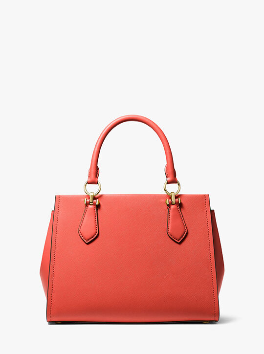 Marilyn Medium Saffiano Leather Satchel | Michael Kors Official Website