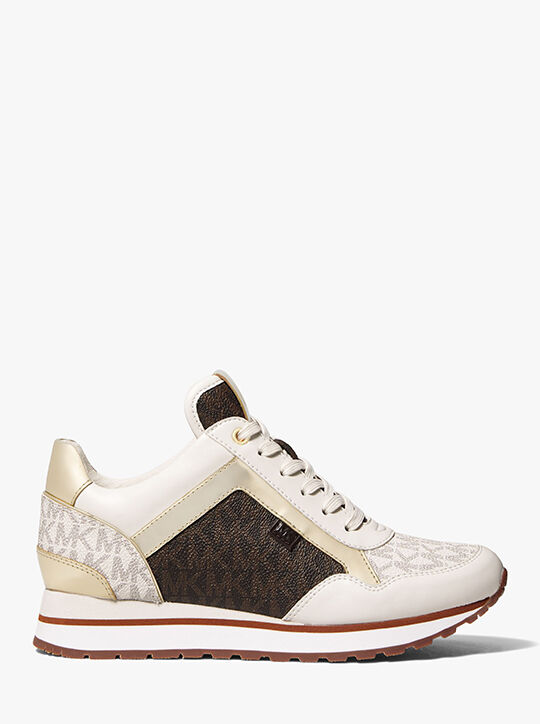 Maddy Two-Tone Logo Trainer | Michael Kors Official Website