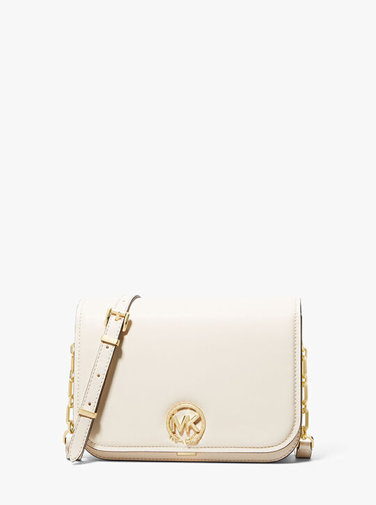Delancey Medium Leather Messenger Bag | Michael Kors Official Website