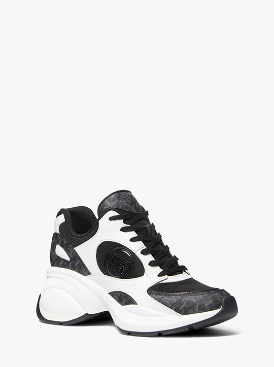 Zuma Empire Signature Logo and Mesh Trainer | Michael Kors Official Website