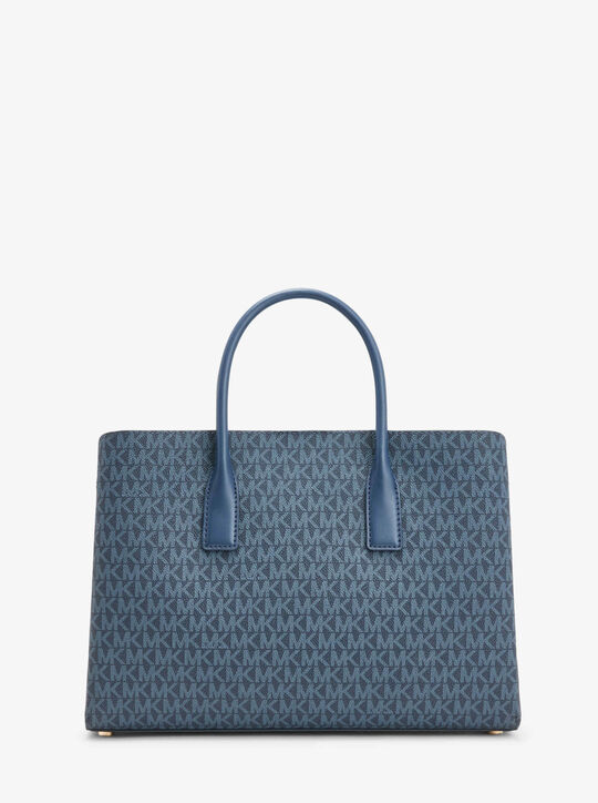 Ruthie Large Signature Logo Satchel | Michael Kors Official Website