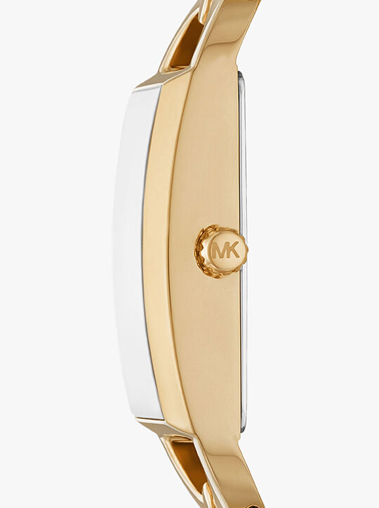 Mini Empire Gold-Tone Watch | Michael Kors Official Website