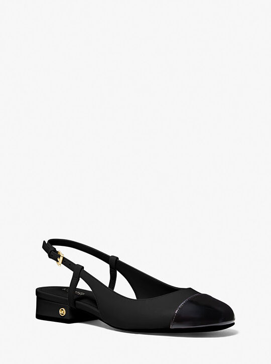 Perla Leather Slingback Flat | Michael Kors Official Website