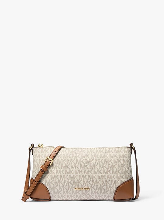 Murphy Small Signature Logo Crossbody Bag, VANILLA/ACRN | Michael Kors UAE
